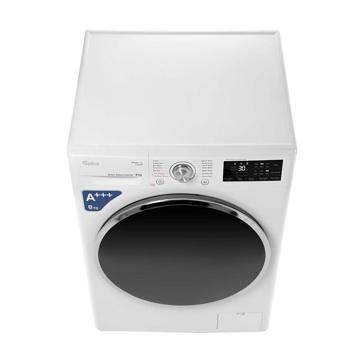 ماشین لباسشویی 8 کیلوگرمی جی پلاس مدل GWM-P880 - فروشگاه لوازم خانگی | خرید لوازم خانگی