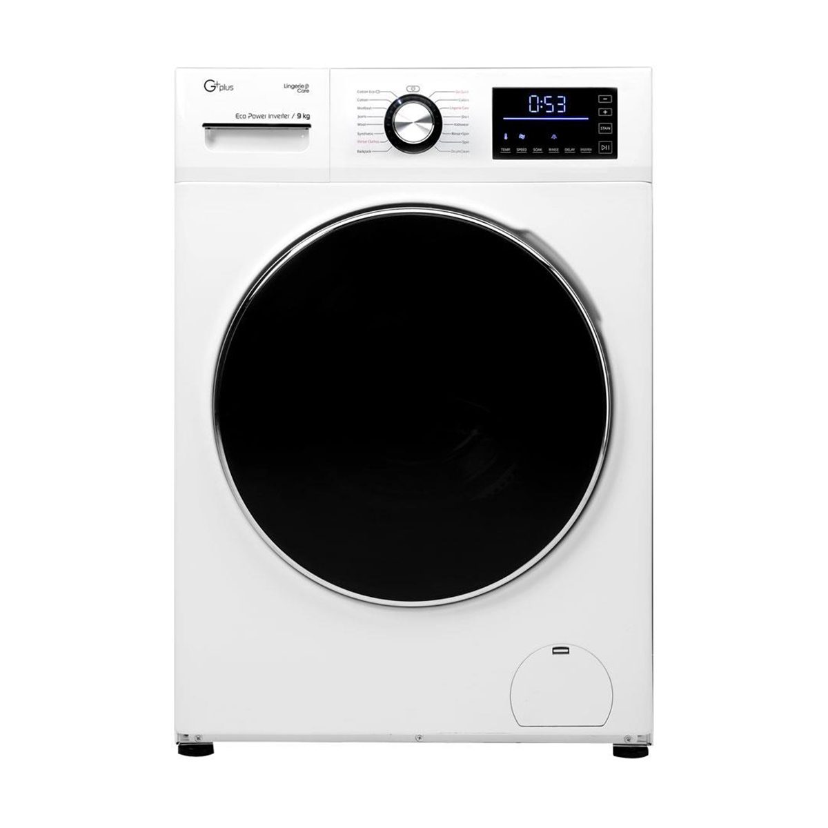 ماشین لباسشویی 9 کیلوگرمی جی پلاس مدل GWM-P9341 - عظیم کالا